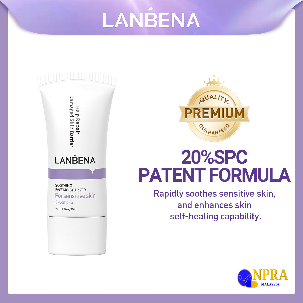 LANBENA Soothing Face Moisturizer (30g) [NPRA] – LANBENA_MY